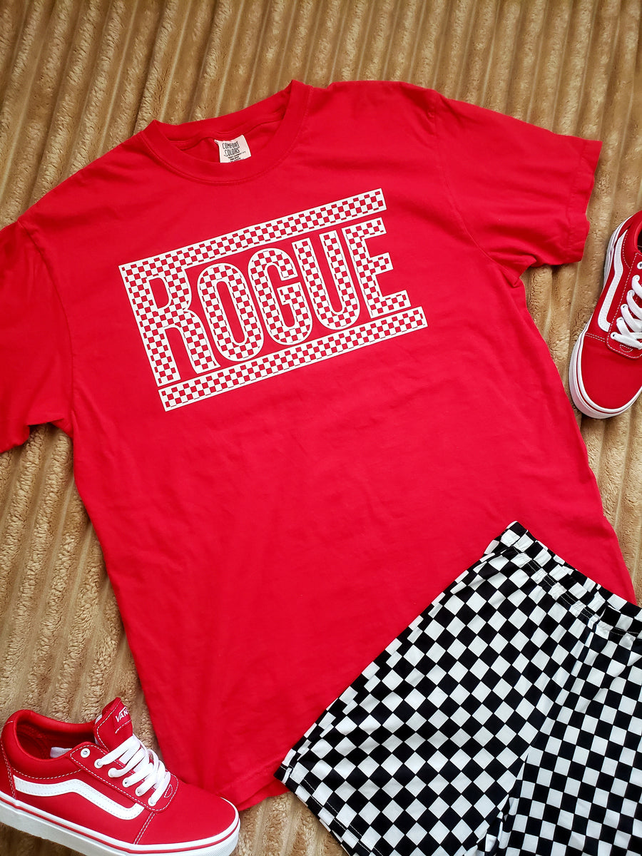 Red Rogue Check Tee – Rogue River Clothing Co