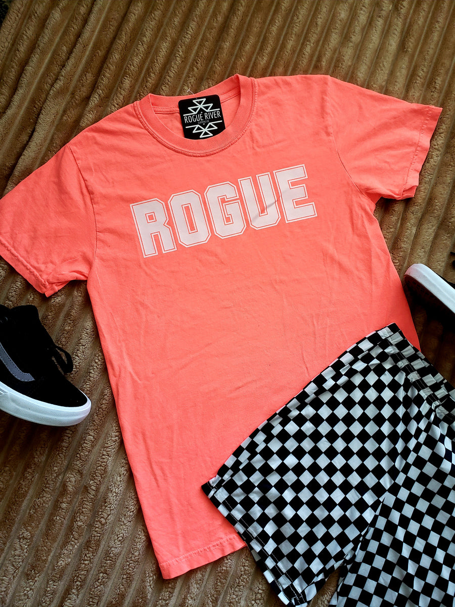 Neon ROGUE Univeristy Tee – Rogue River Clothing Co