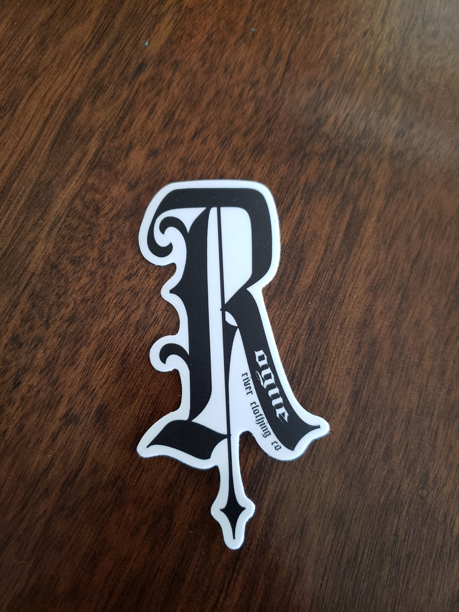 R is for Rogue Sticker – Rogue River Clothing Co