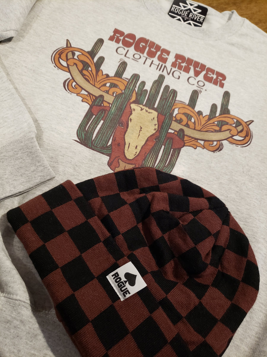Rogue Longhorn Crewneck – Rogue River Clothing Co