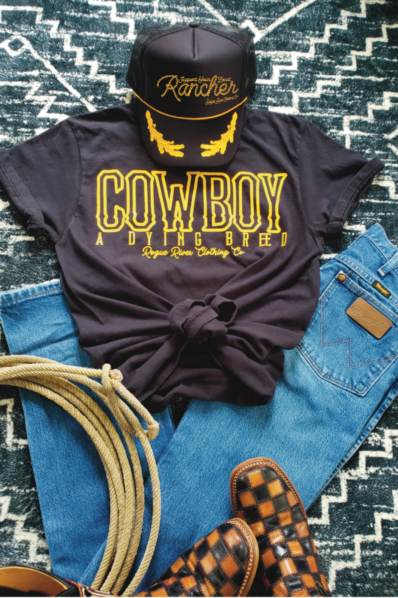 Support Your Local Rancher Trucker Hat – Rogue River Clothing Co