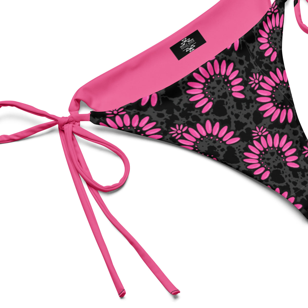 Pink Squash String Bikini Bottom – Rogue River Clothing Co