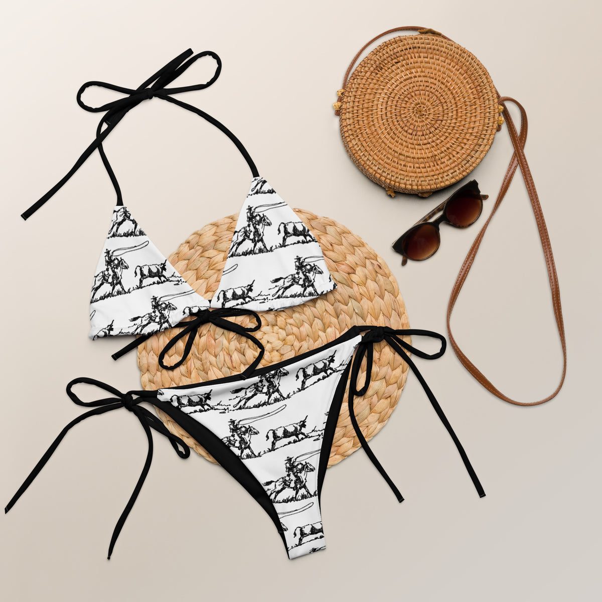Ropin' West String Bikini – Rogue River Clothing Co