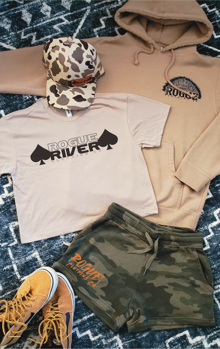 Rogue Spade Crop Tan – Rogue River Clothing Co